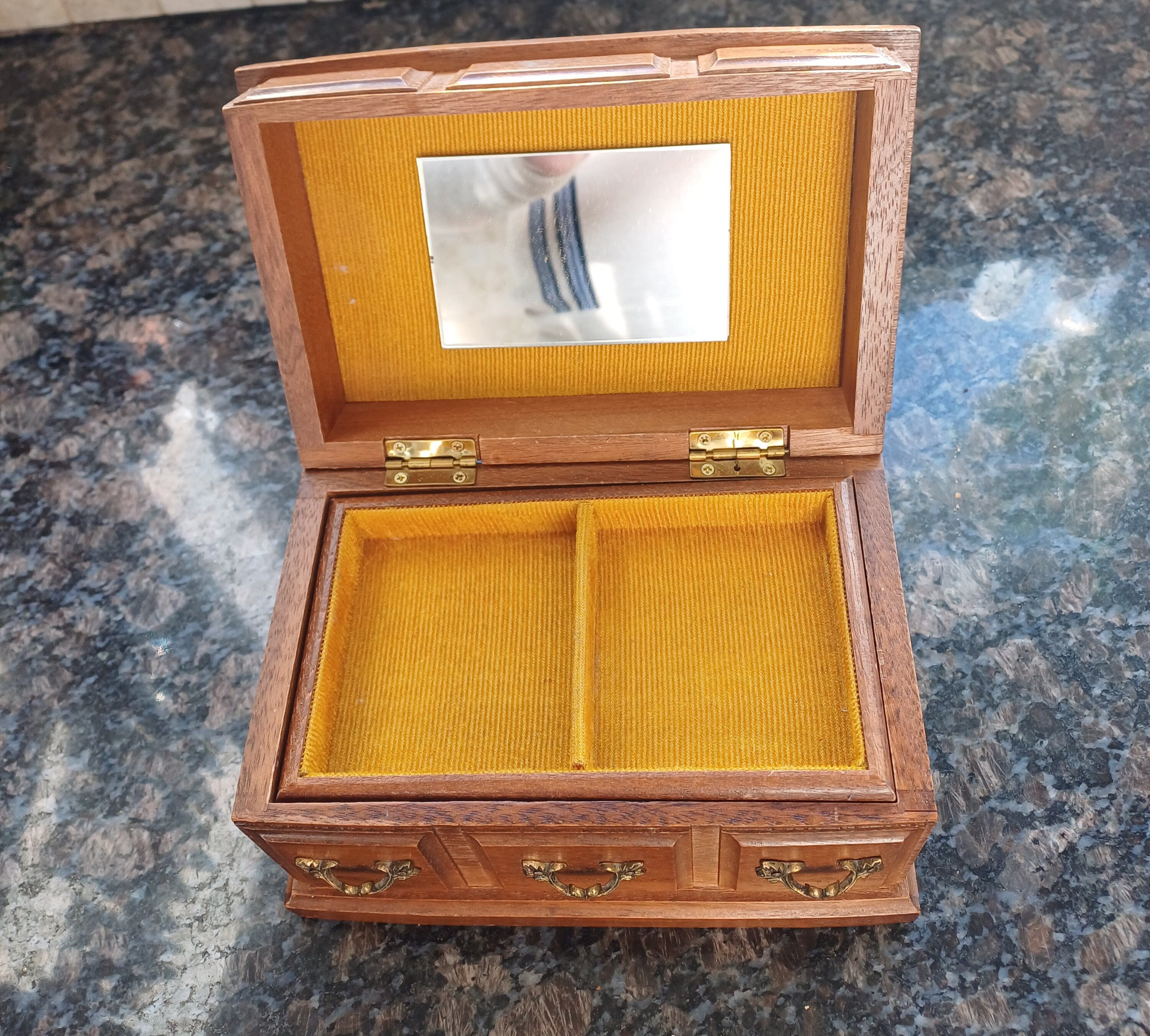 Vintage Laurel Wooden "chest of Draws" Musical Box, Fully Working. - Etsy