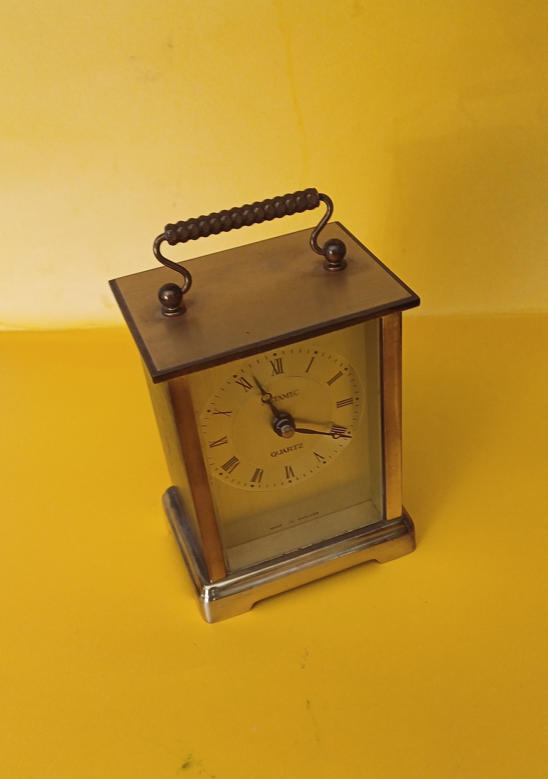 Vintage Metamec Brass Mantle Carriage Clock, Keeps Perfect Time. - Etsy