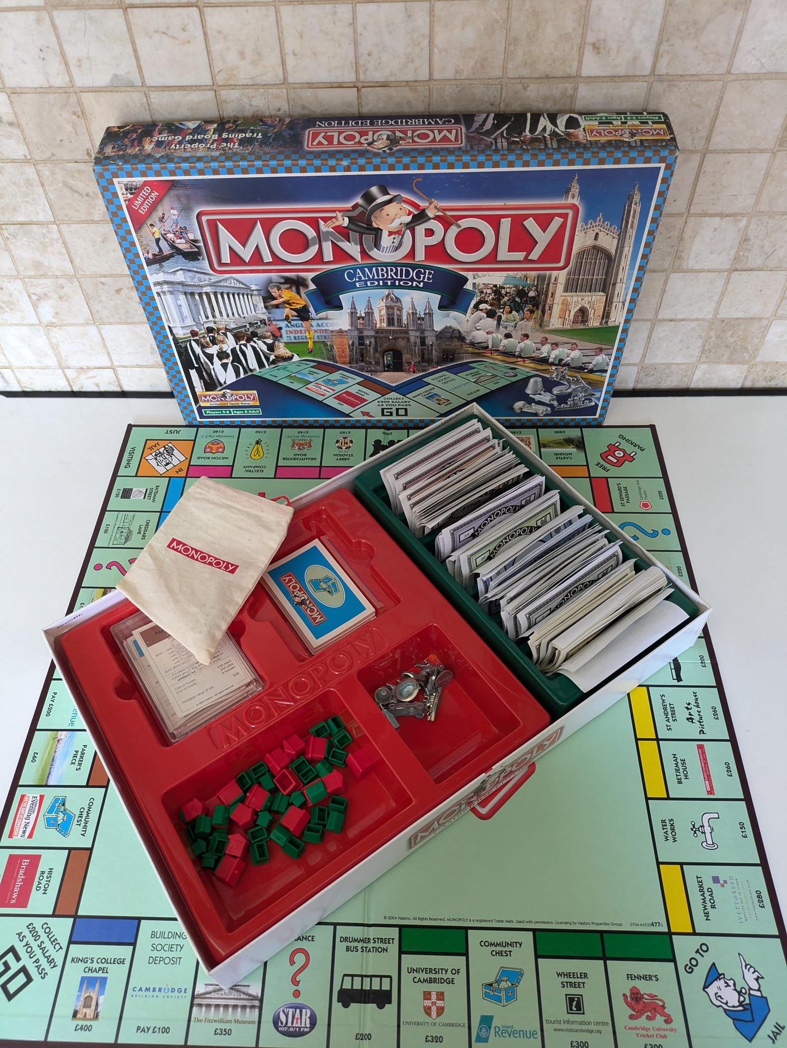 Monopoly Cambridge Edition Complete - Etsy