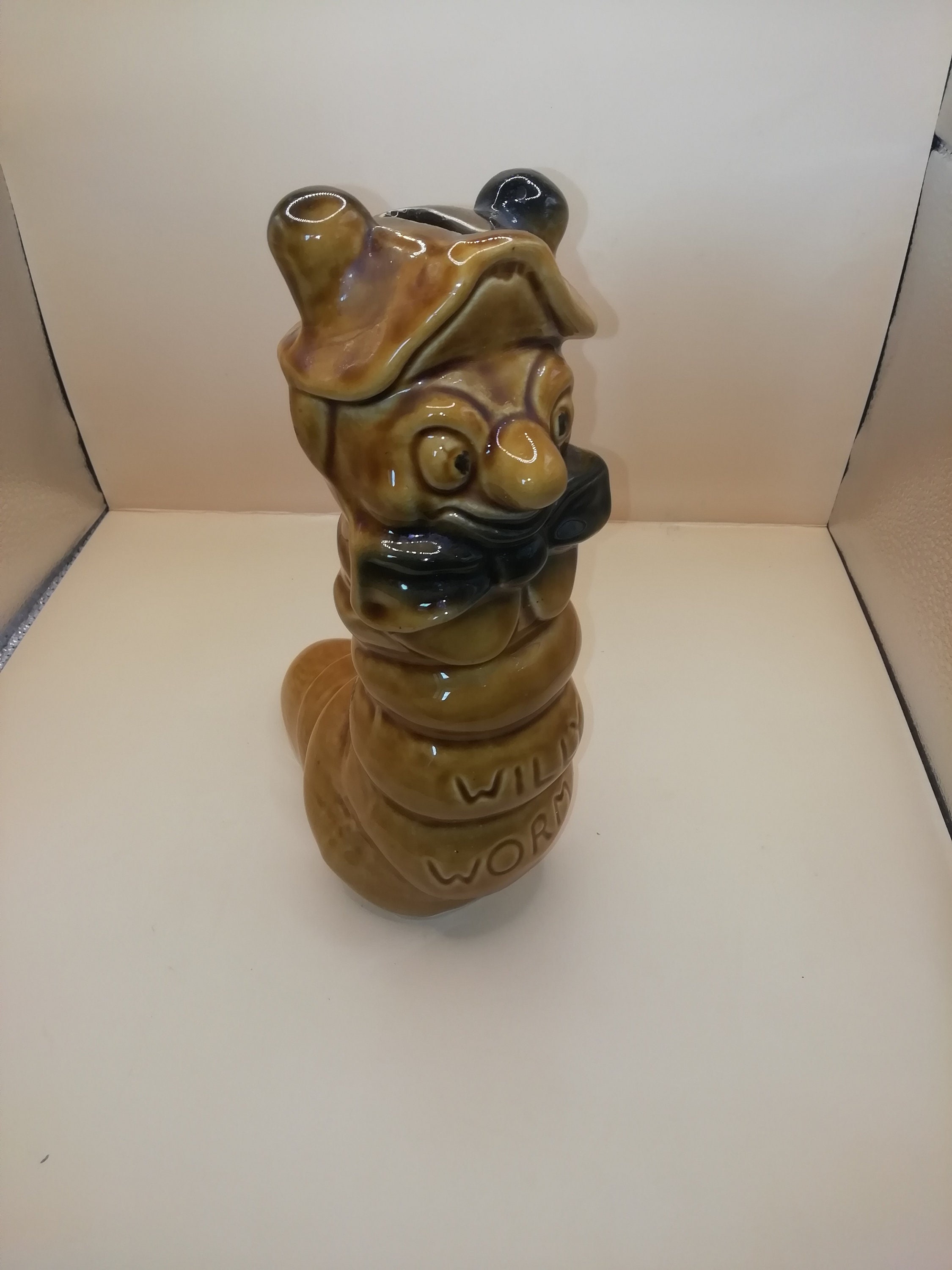 Vintage Ceramic Willy Worm Money Box From the 1960 Very Good-rare and ...