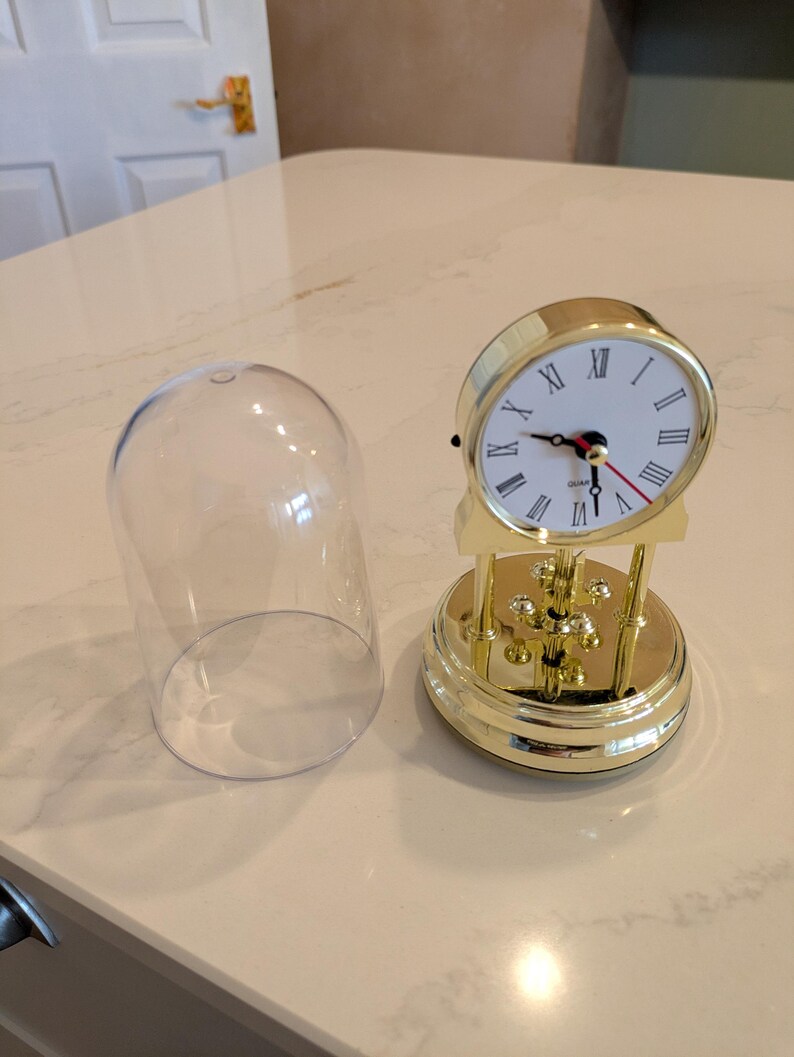 Vintage Dome Revolving Ball Clock in Good Working Condition - Etsy