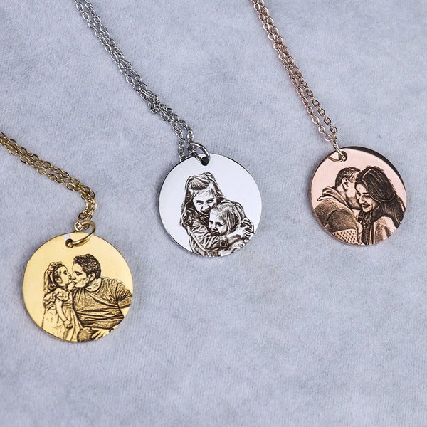 Picture Necklace - Etsy