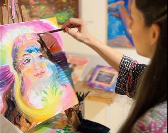 Psychic Intuitive Art Reading, Spiritual Channeled Artwork, Personal ...