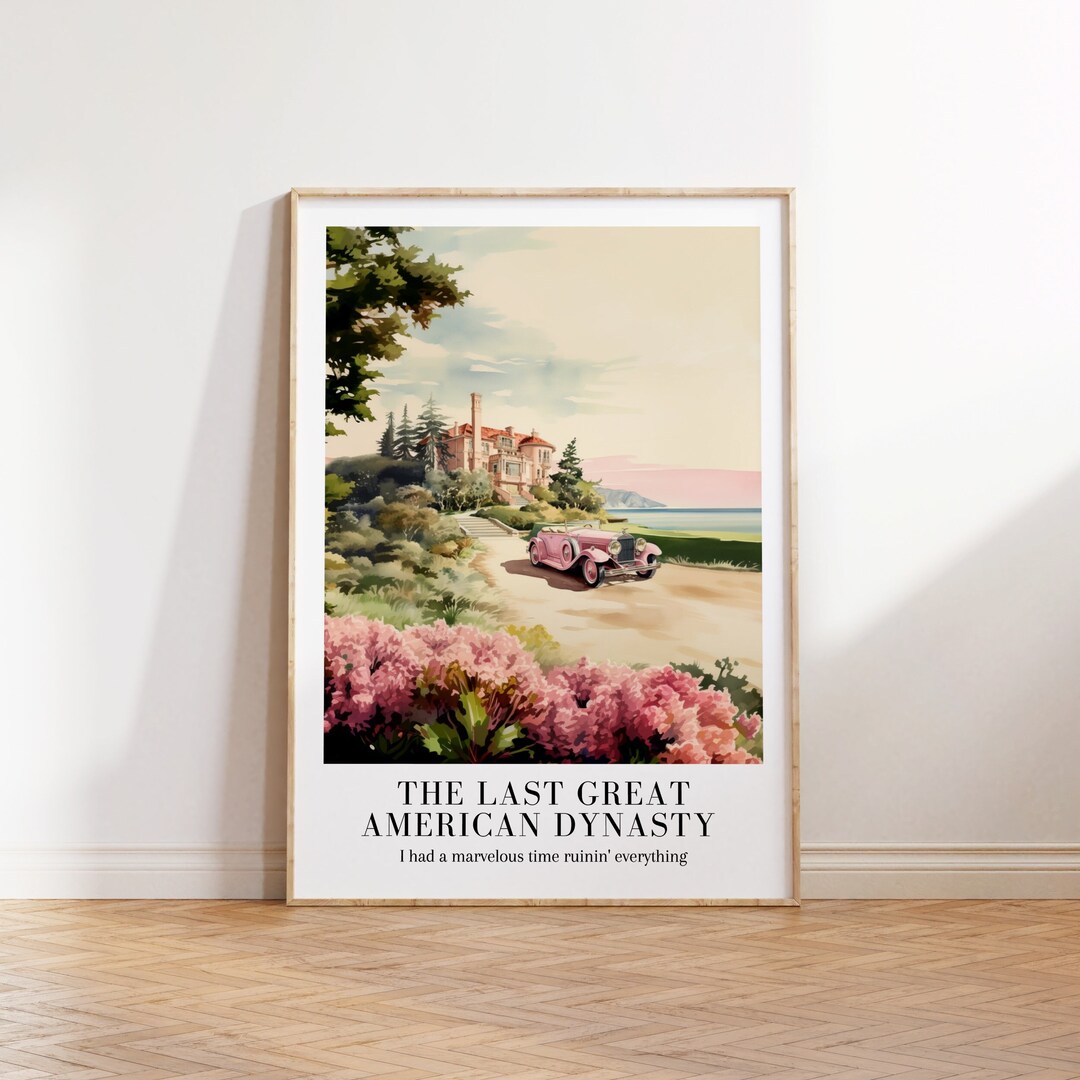 The Last Great American Dynasty Poster, , Watercolor Illustration ...