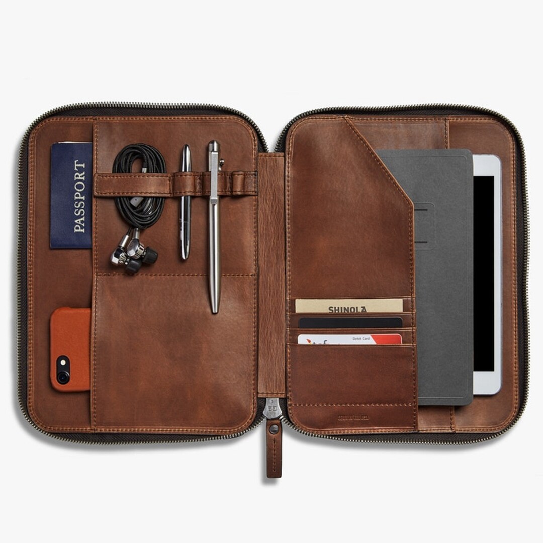 Premium Leather Folder With Professional and Storage Capacity ...