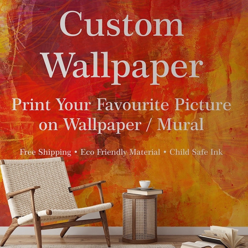 Custom Wallpaper - Etsy