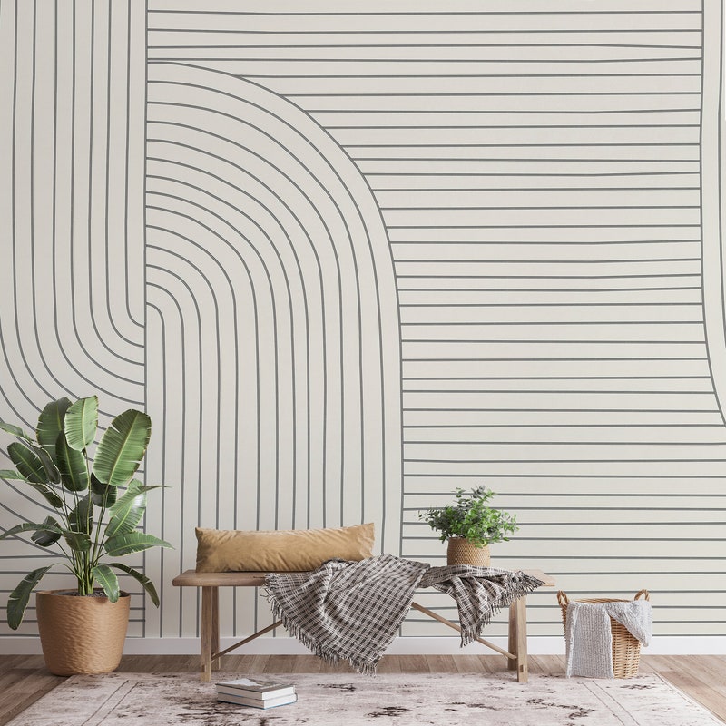 Curve Line Art - Etsy