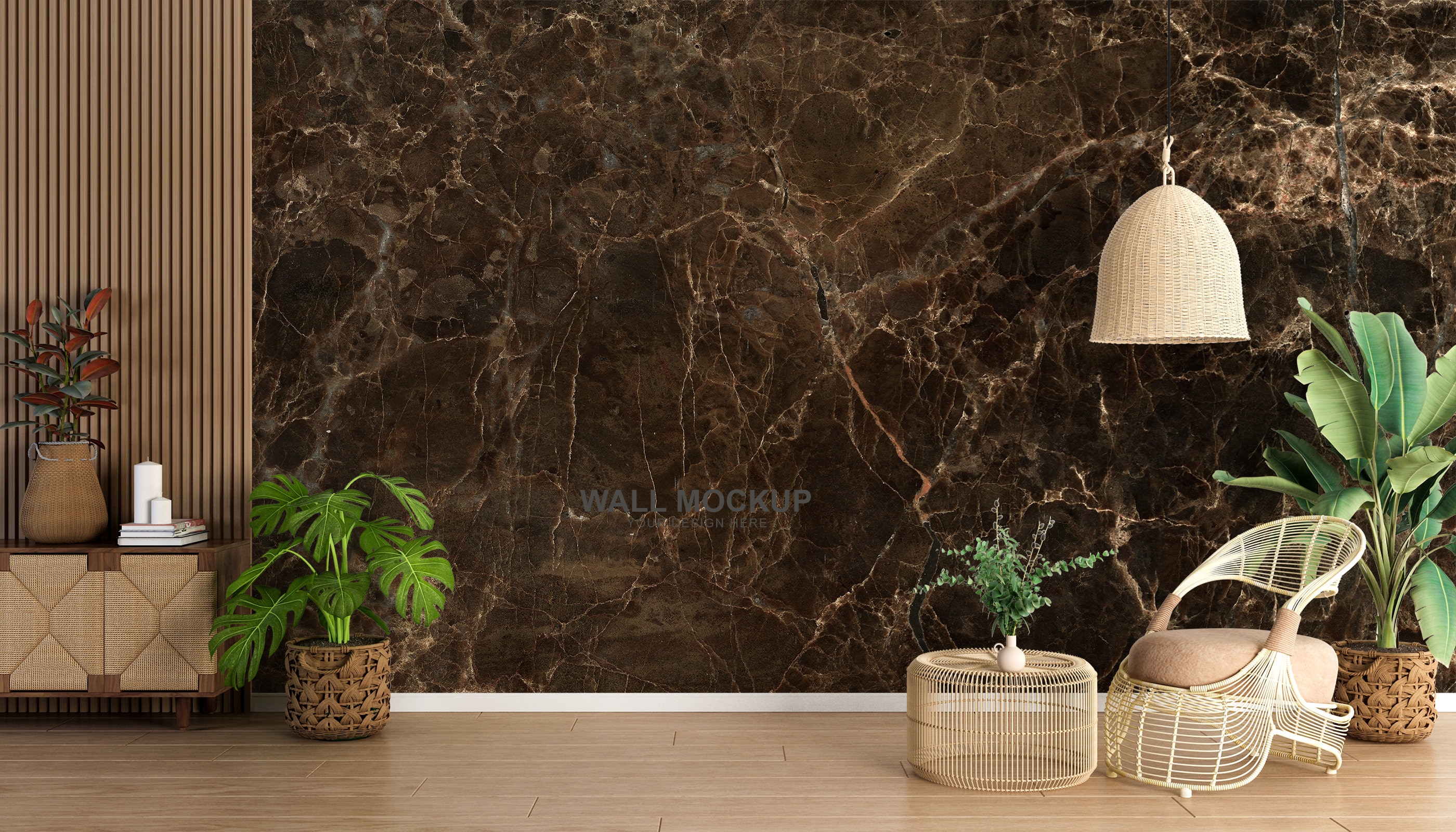Dark Brown Marble Wall Murals Ideal for Bedrooms, Bathrooms, Kitchens ...
