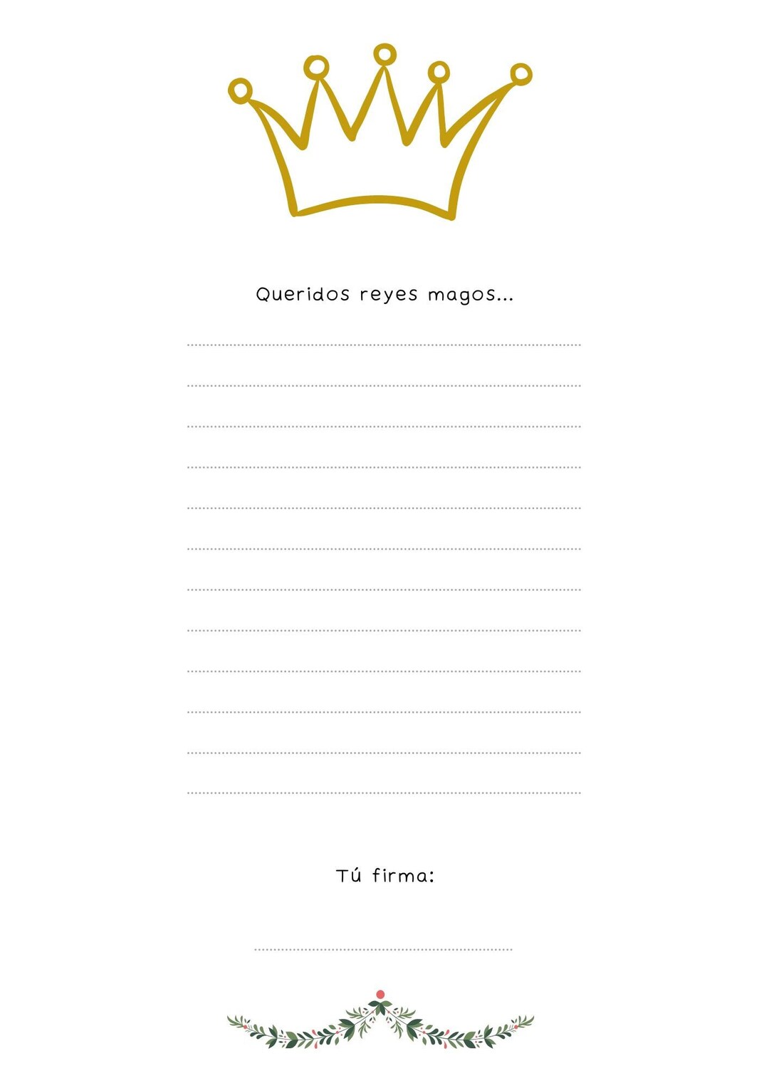 Three Kings Letter - Etsy