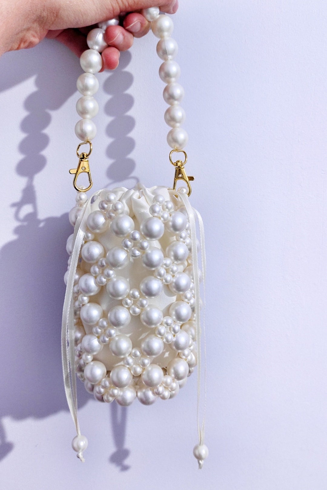 Sacs à main en perles, sacs à main de luxe, pochette de mariée, sac ...