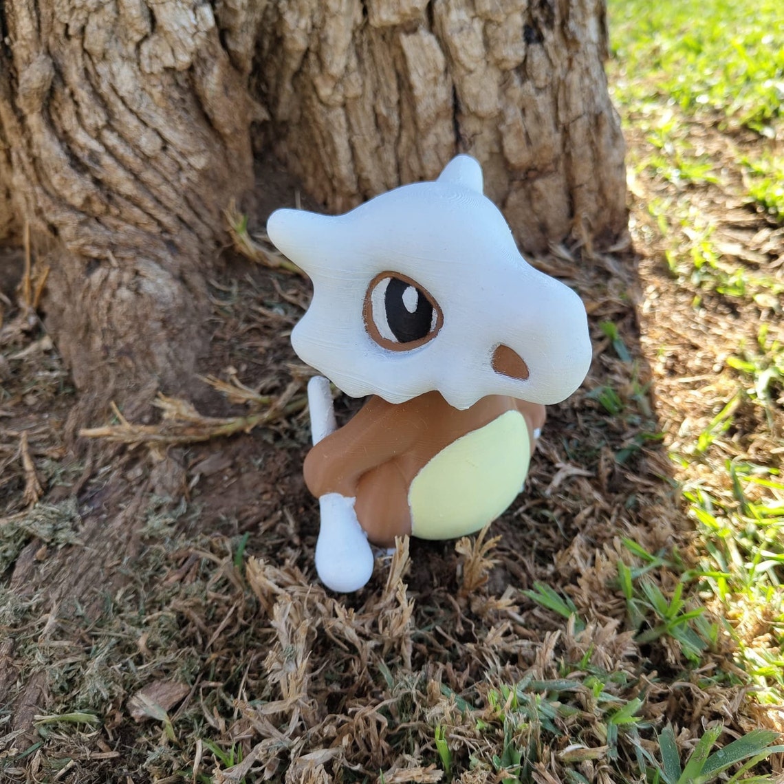 Cubone Chibi Cubone Pokemon Red Pokemon Blue Cubone Figurine - Etsy ...