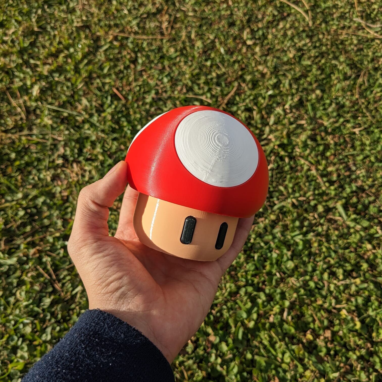 Super Mario Bros Mushroom With Thread Storage Super Mario Bros - Etsy