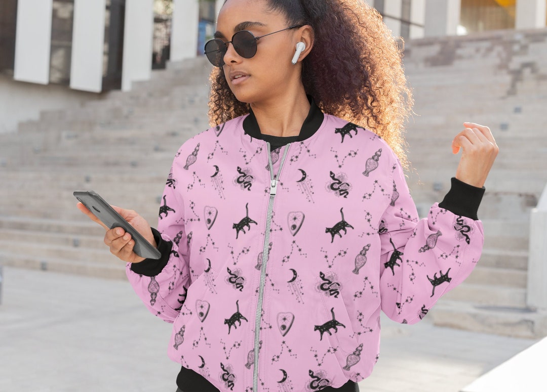 Pastel Goth Jacket Creepy Cute Jacket Celestial Jacket - Etsy