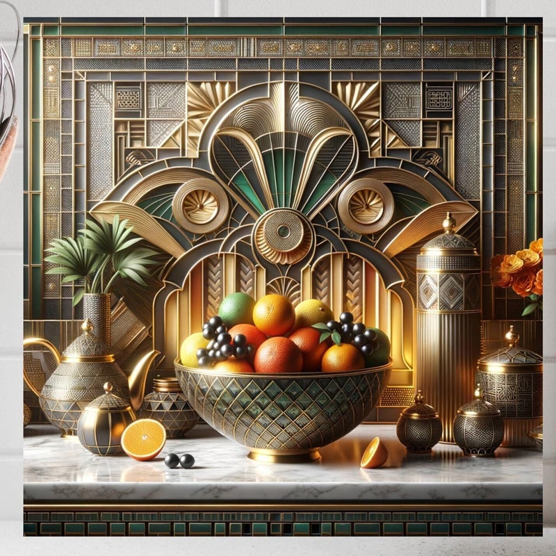 Art Deco Wall Decor - Etsy