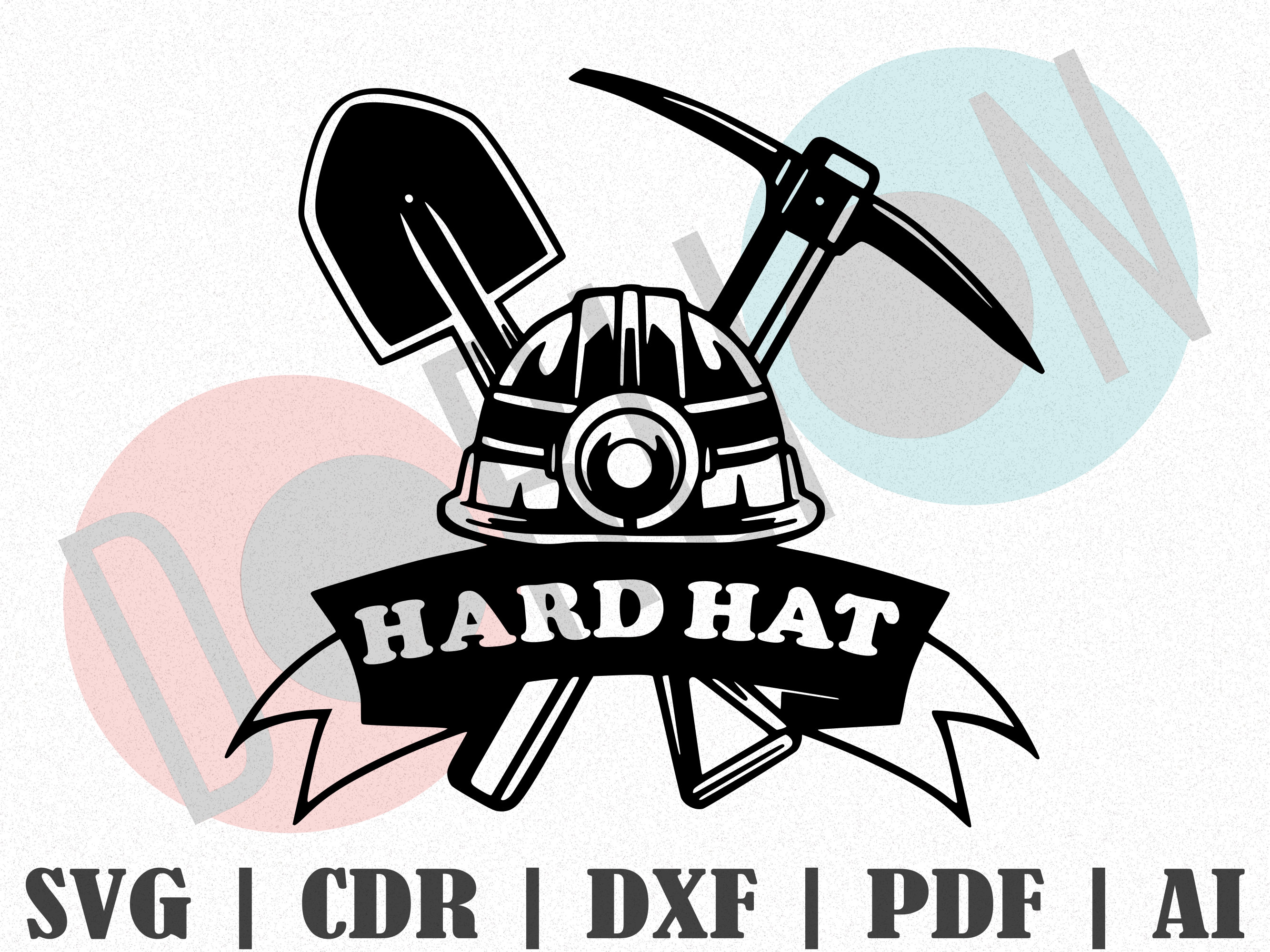Hard Hat Miner Design SVG, Customize Gift Svg, Vinyl, Bundle Cut File ...