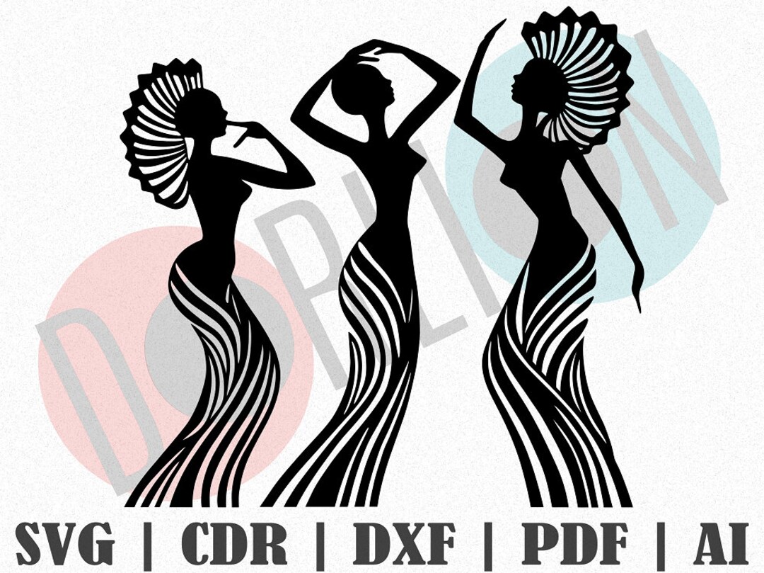 Dancing Girls Design SVG, Customize Gift Svg, Vinyl, Bundle Cut File ...