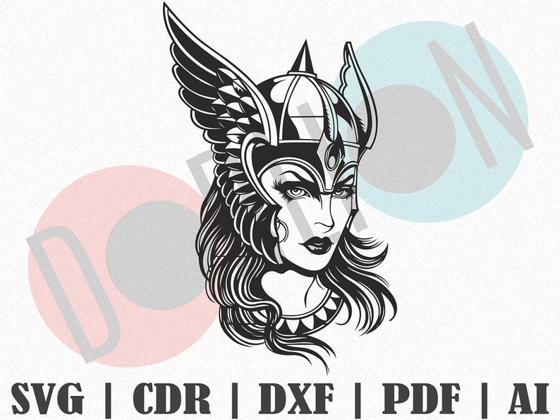 Valkyrie Design SVG Customize Gift Svg Vinyl Bundle Cut - Etsy