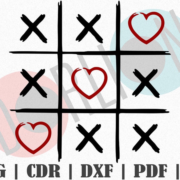 Xox Game Printable - Etsy