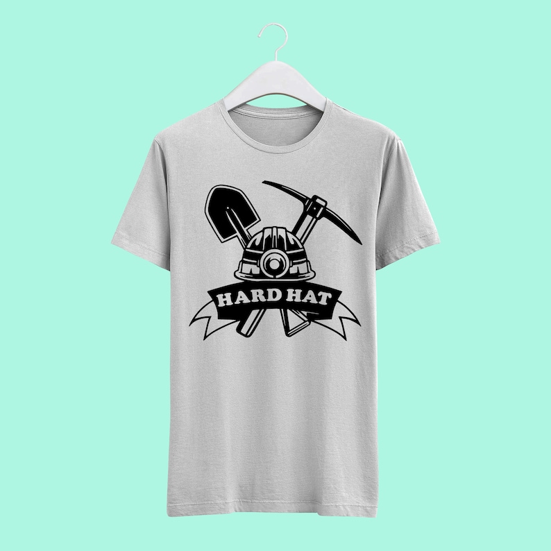 Hard Hat Miner Design SVG Customize Gift Svg Vinyl Bundle - Etsy