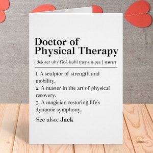 Graduation Announcement Physical Therapy - Etsy