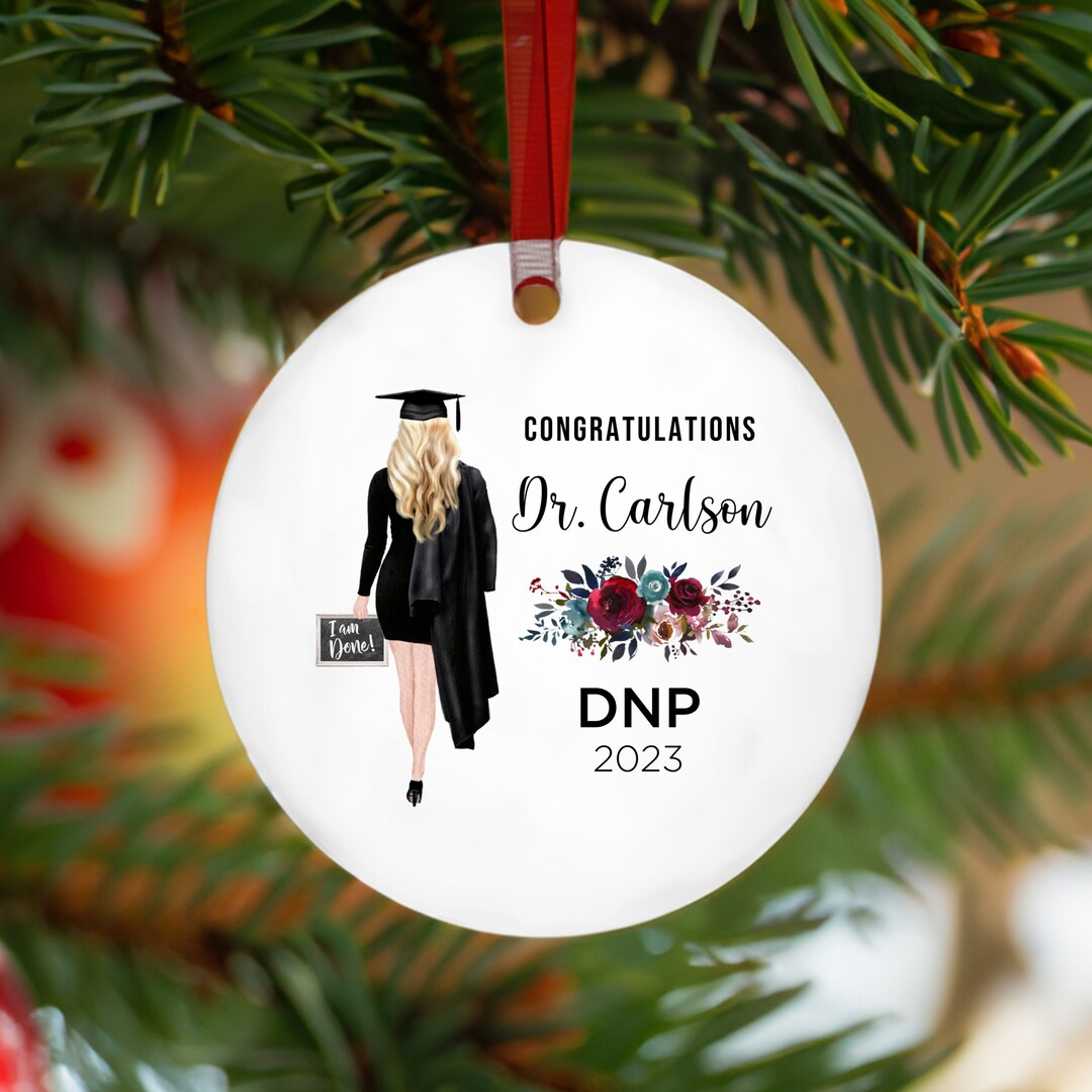 Personalized Doctor of Nursing Practice Graduation for Her Ornament ...