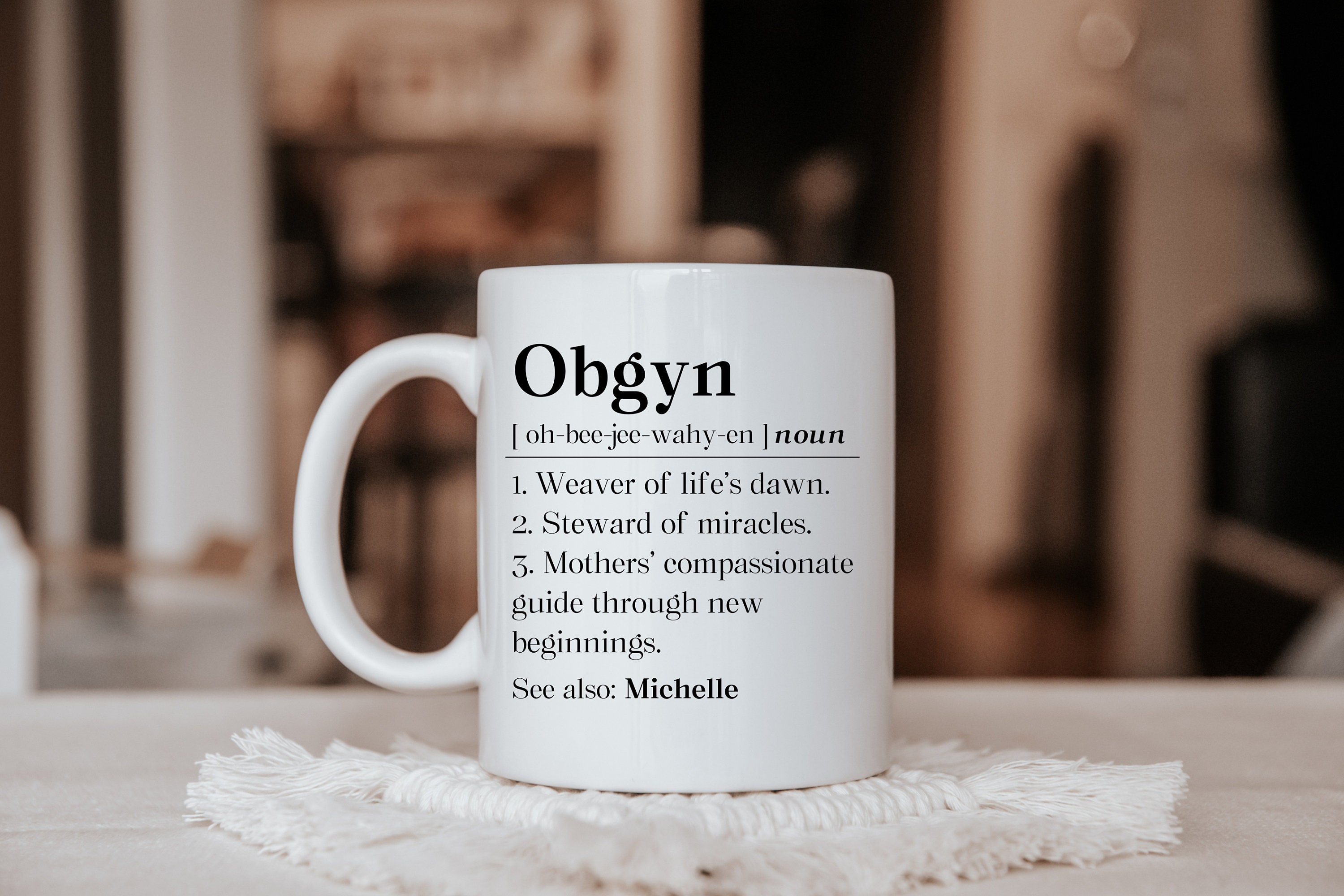 Personalized Obgyn Appreciation Mug, Obstetrics Graduation Gift, Ob ...