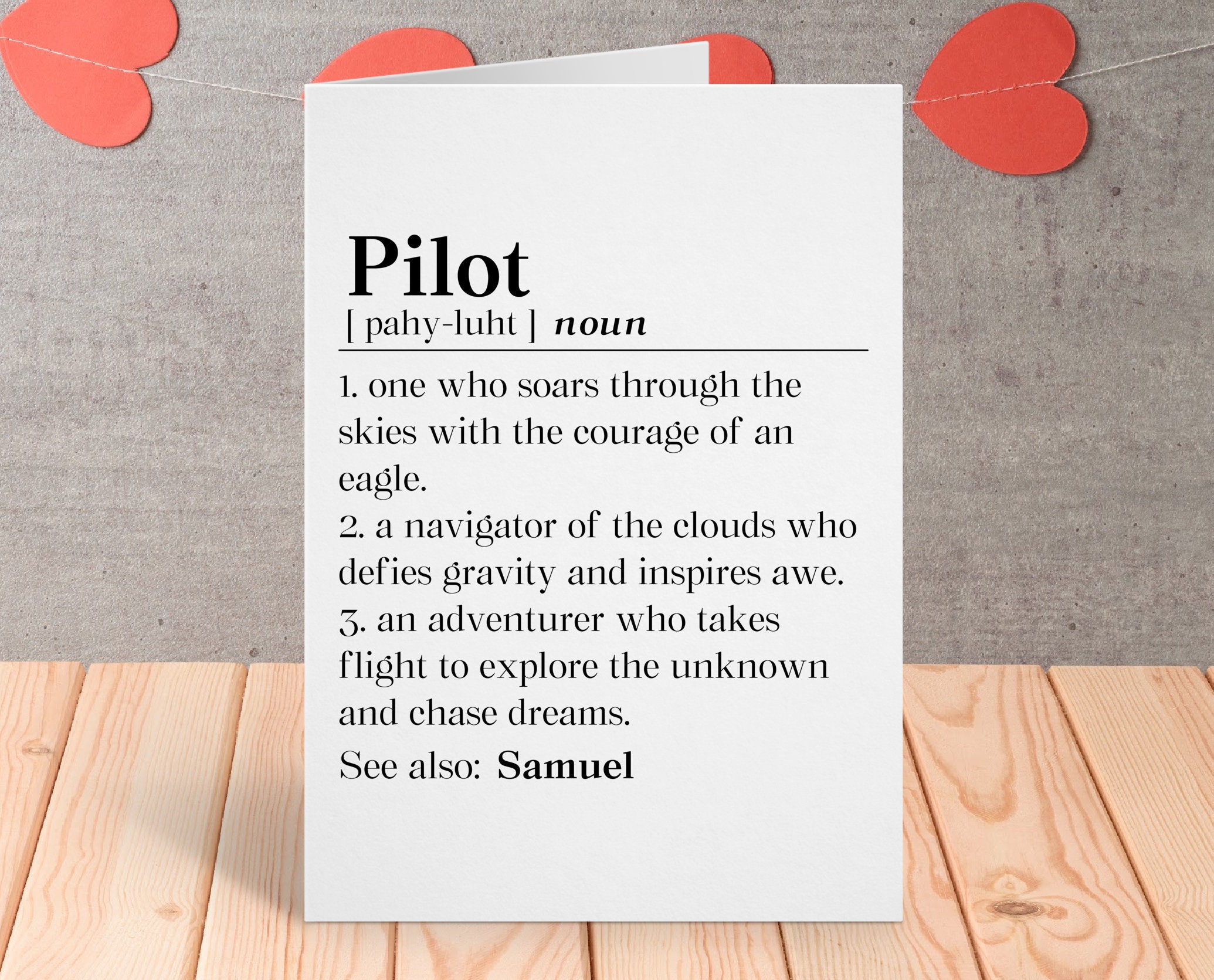 Personalized Flight School Admission Card Flight School - Etsy