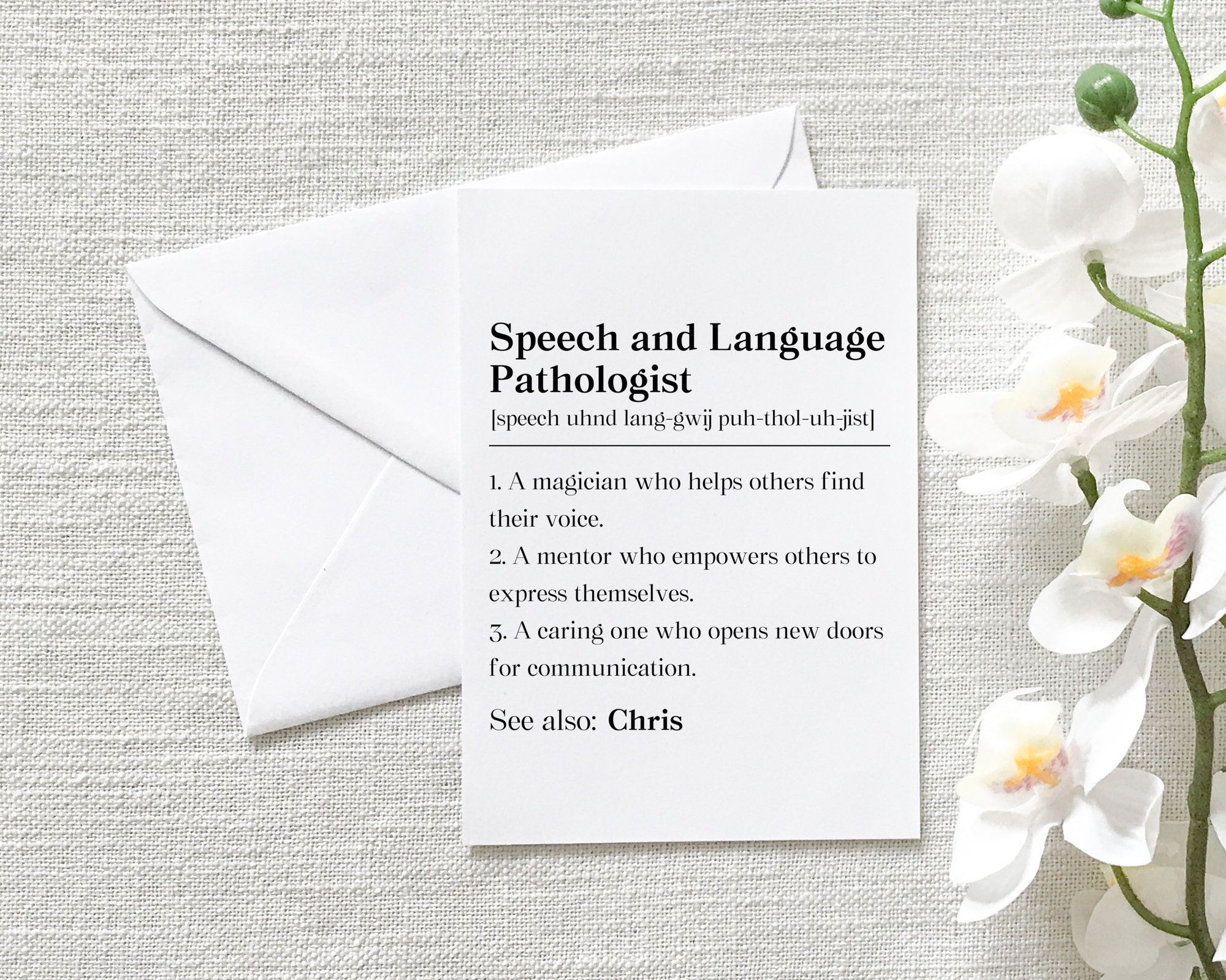 Personalized Slp Graduation Card Custom Slp Gift Speech and - Etsy