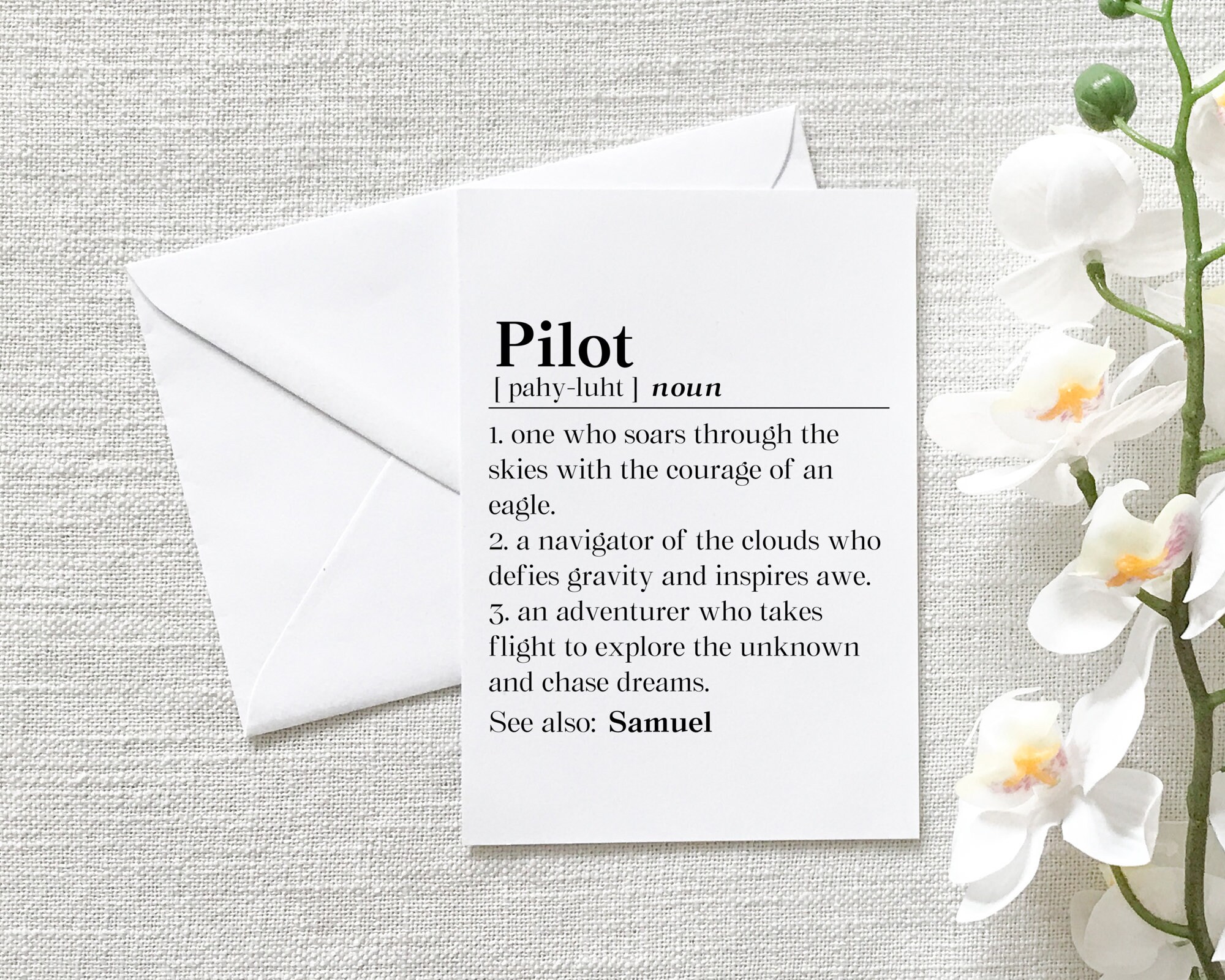 Personalized Flight School Admission Card Flight School - Etsy