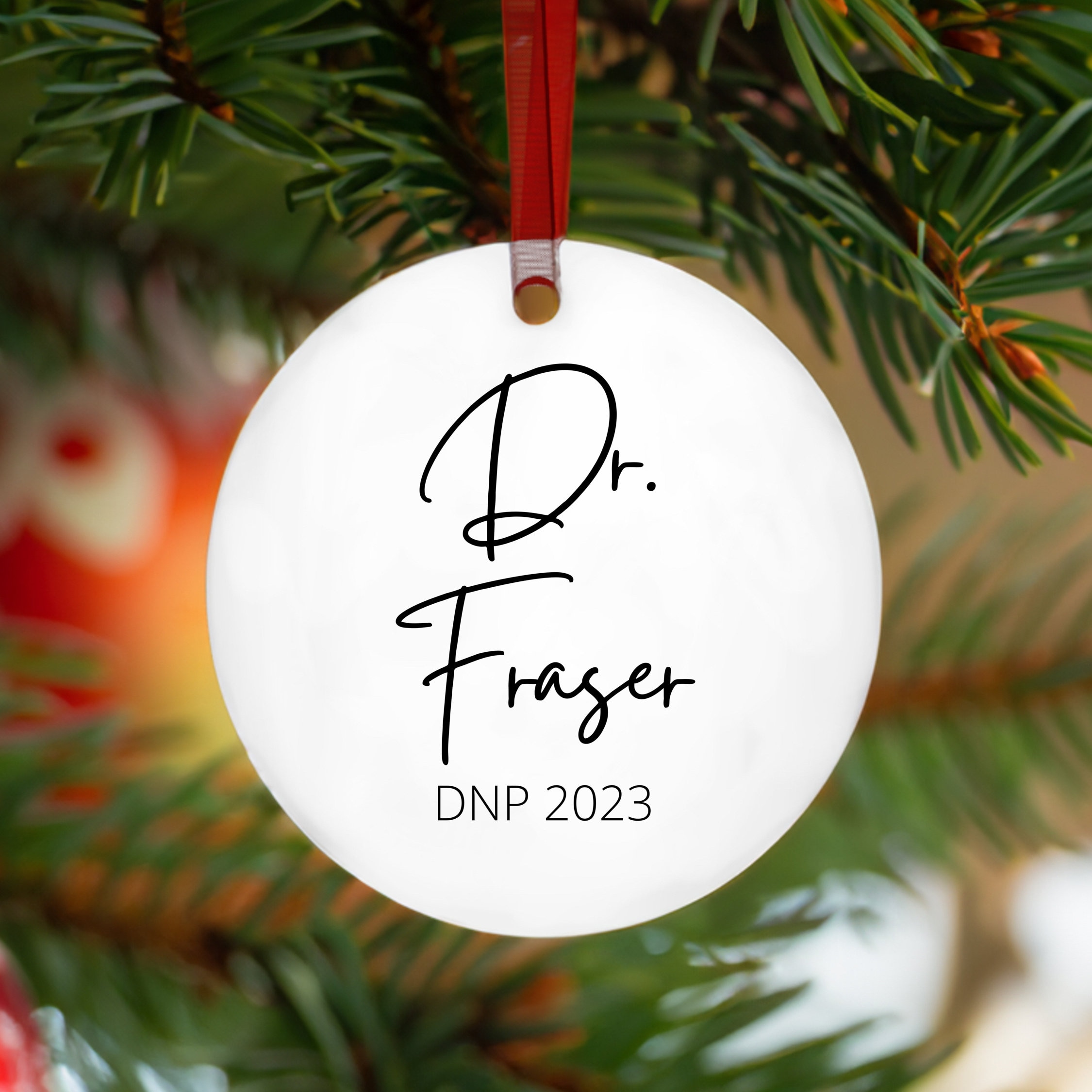 Personalized Dnp Graduation Ornament, Doctor of Nursing Practice Gift ...