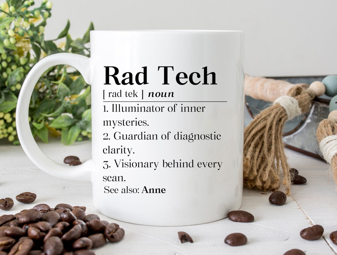 Personalized Rad Tech Week Mug, Custom Radiology Technician Squad Gift ...