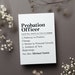 Personalized Probation Officer Appreciation Card, Probation Officer ...