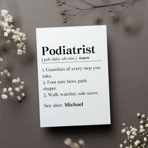 Podiatrist - Etsy