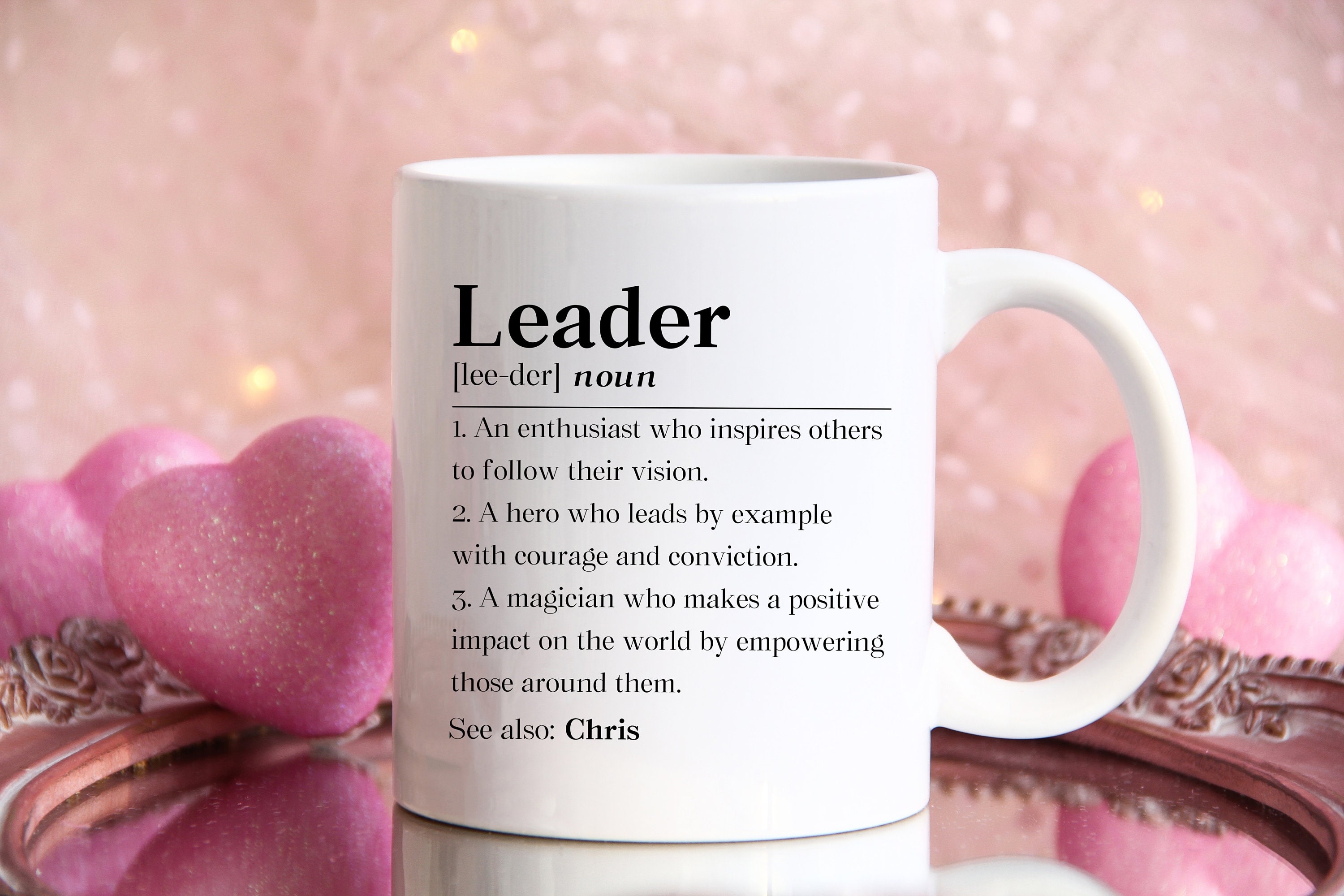 Personalized Team Leader Mug, Leader Thank You Gift, Leader ...