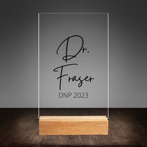 Personalized Dnp Graduation Acrylic Plaque, Doctor of Nursing Practice ...