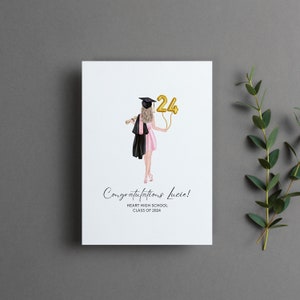 2024 Graduate Congratulations Card, Graduation Senior Class of 2024 ...