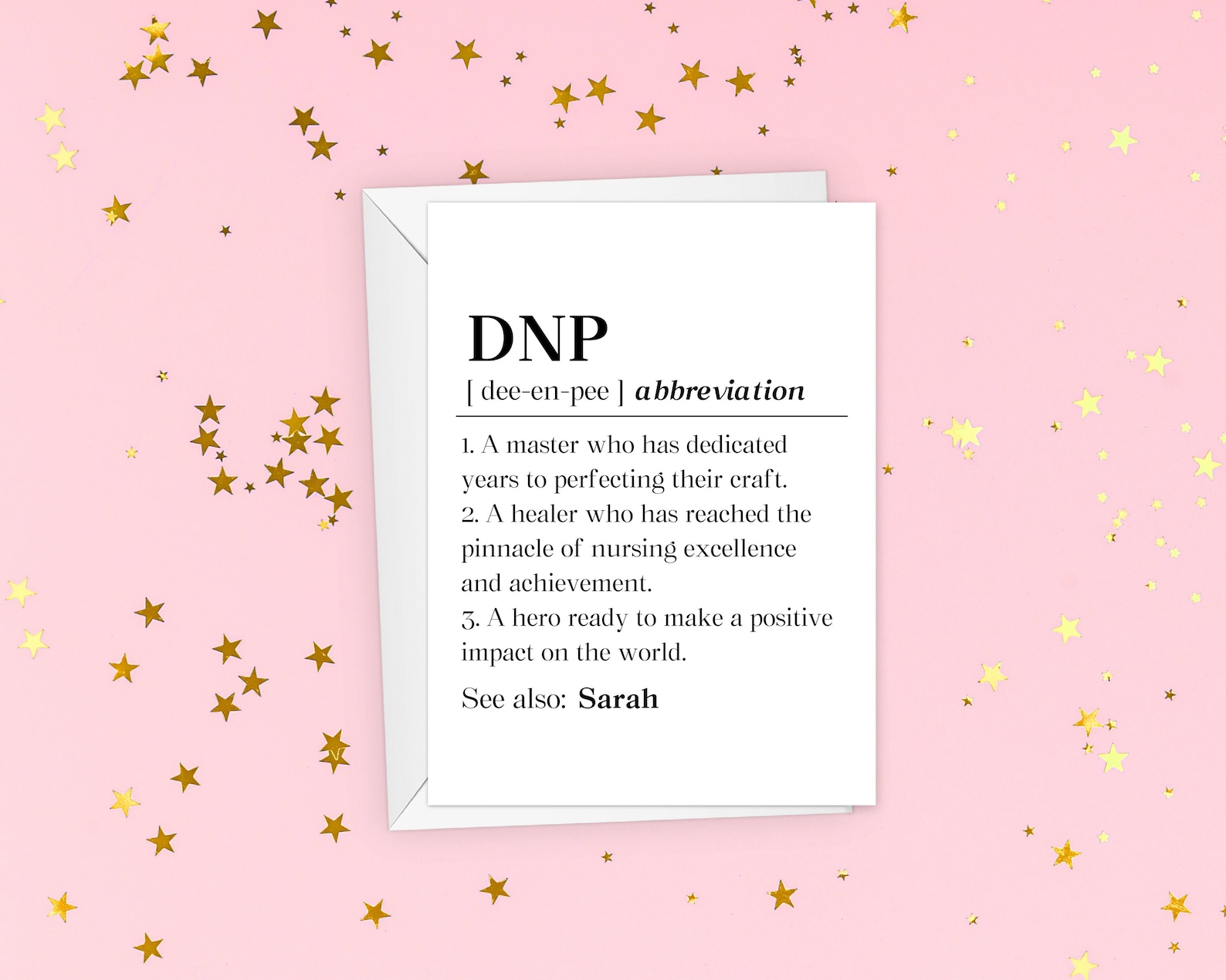 Personalized Dnp Graduation Card Custom Doctor of Nursing - Etsy