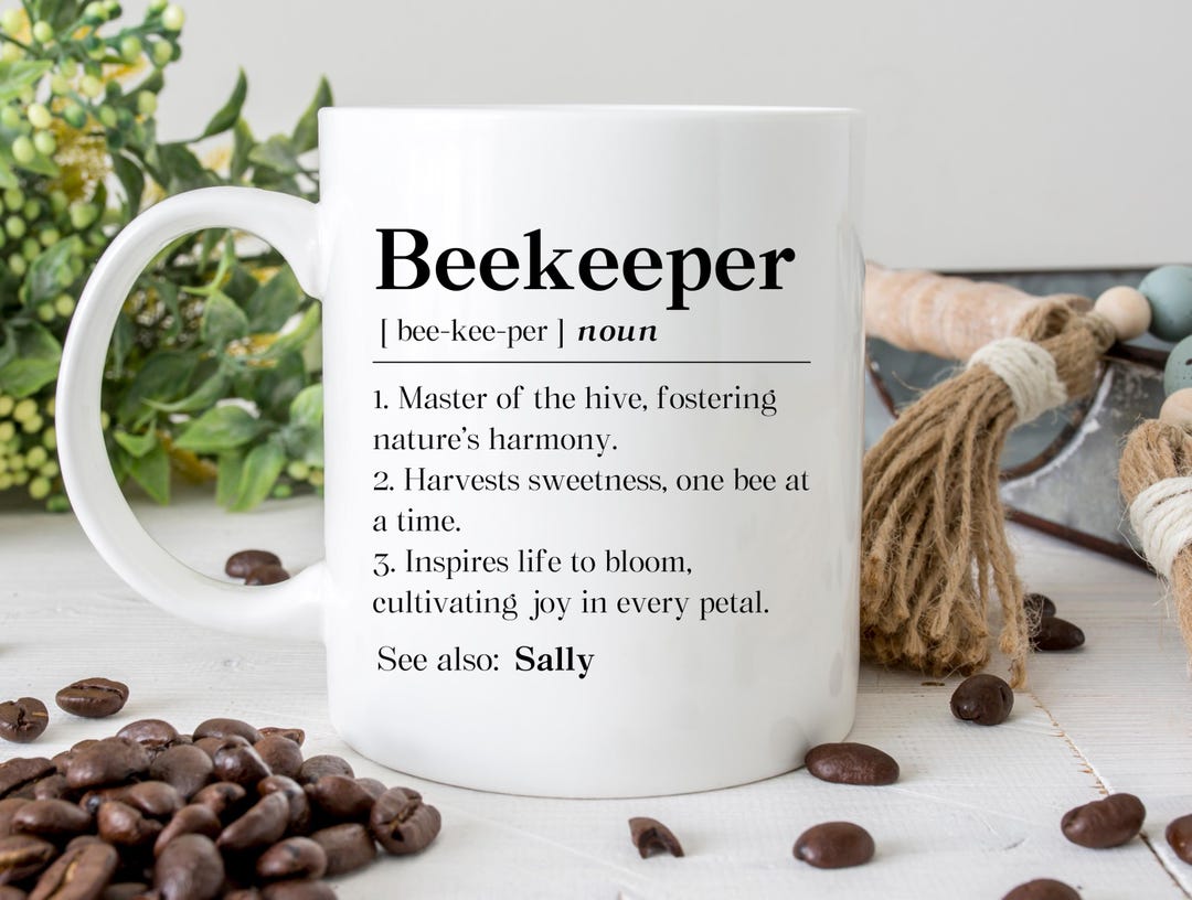Personalized Beekeeper Mug, Beekeepingfor Her Gift, Custom Bee Lover ...
