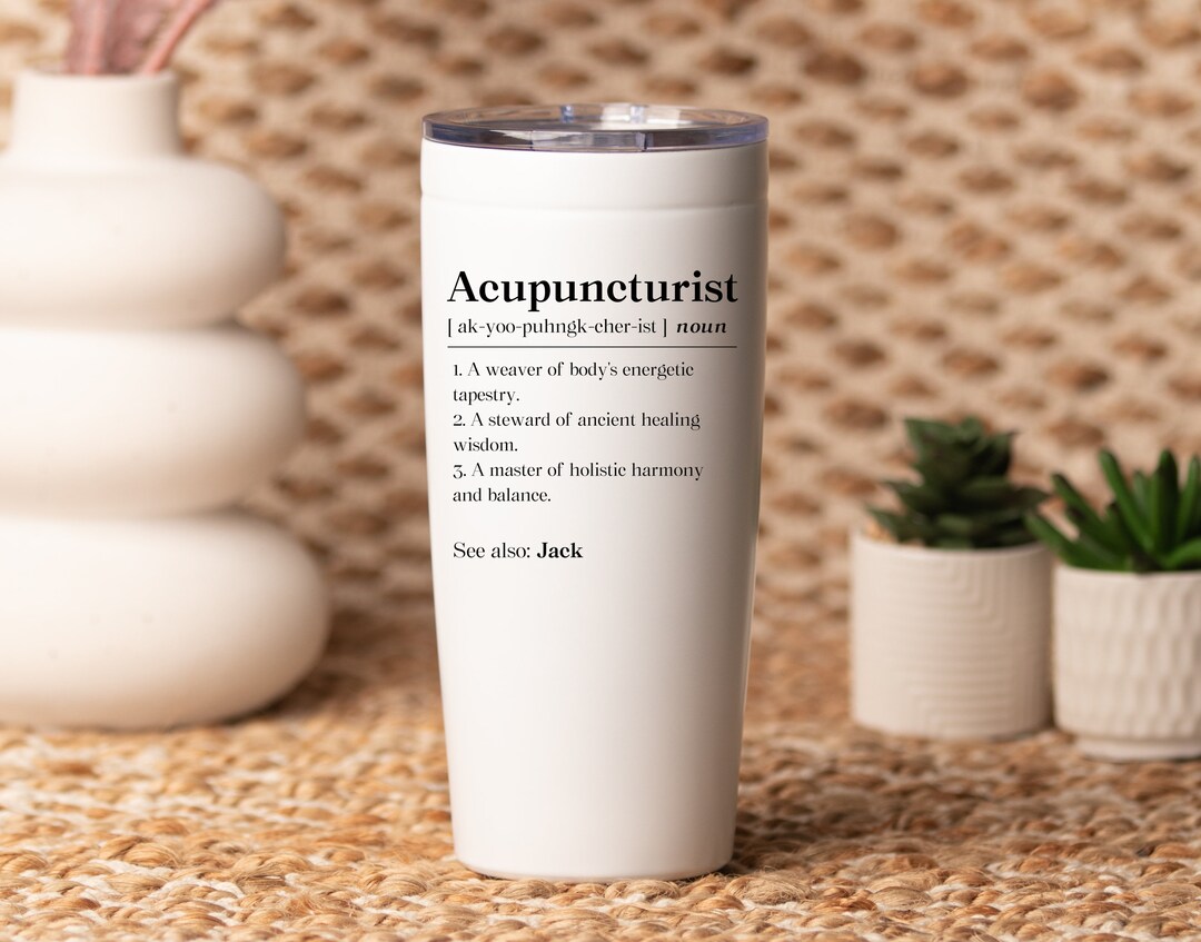 Personalized Acupuncturist Birthday Tumbler, Custom Acupuncture ...