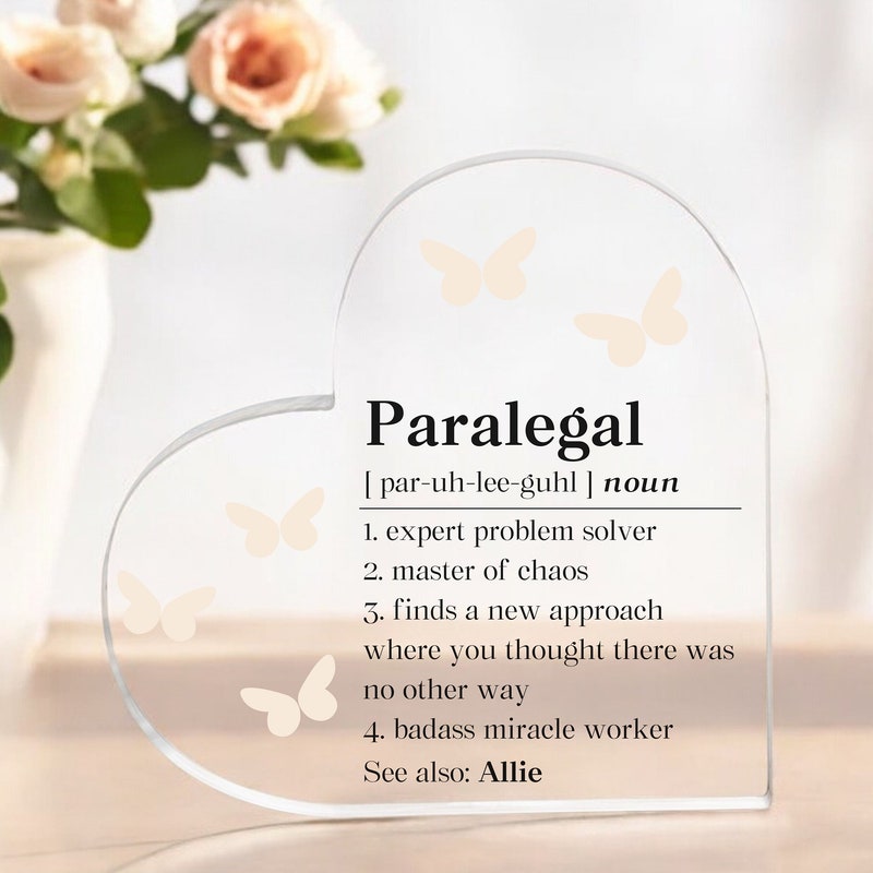 Paralegal Sign - Etsy