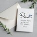 Sentimental Fathers Day From Daughter Personalized Card, Long Distance ...