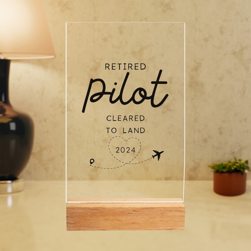 Pilot Retirement - Etsy