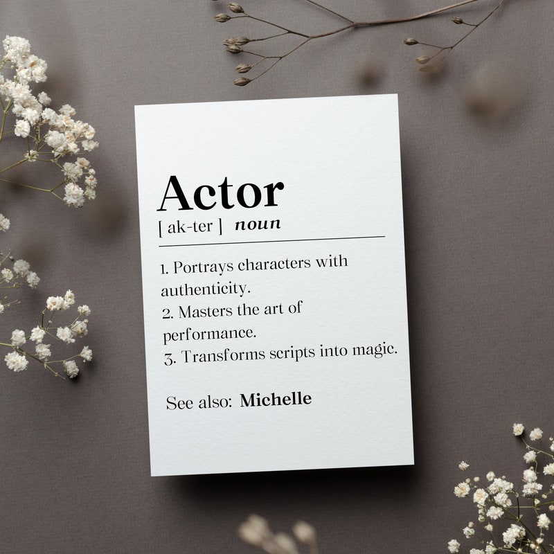 Gifts for Actors - 60+ Gift Ideas for 2024