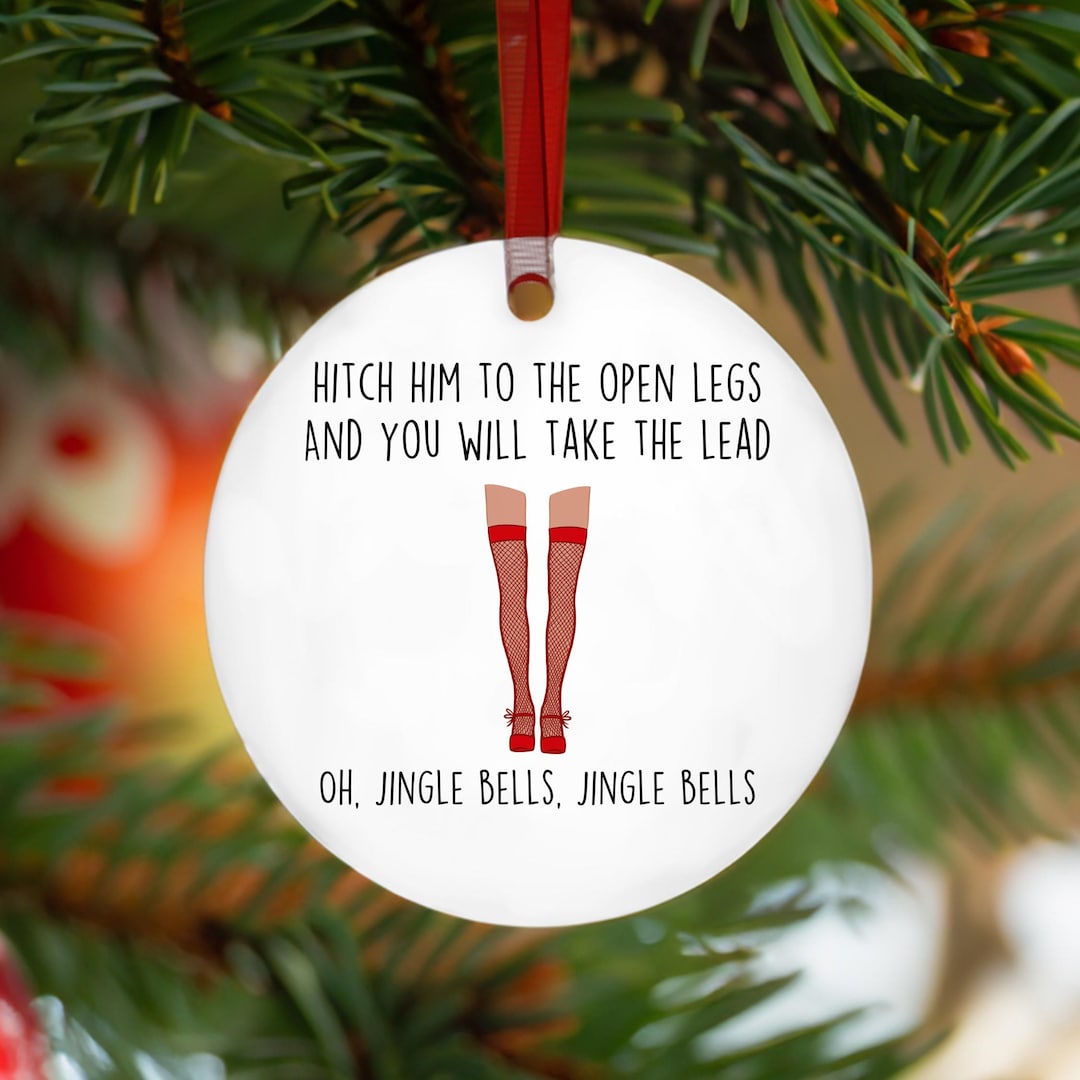 Funny Jingle Bells Ornament, Sarcastic Xmas Gift, for Couples Christmas ...