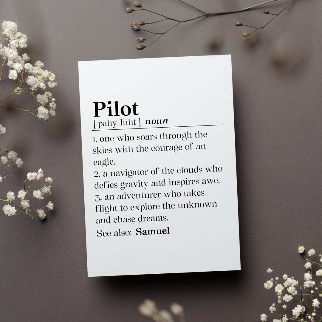 Personalized Flight School Admission Card, Flight School Graduation ...
