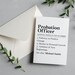 Personalized Probation Officer Appreciation Card, Probation Officer ...