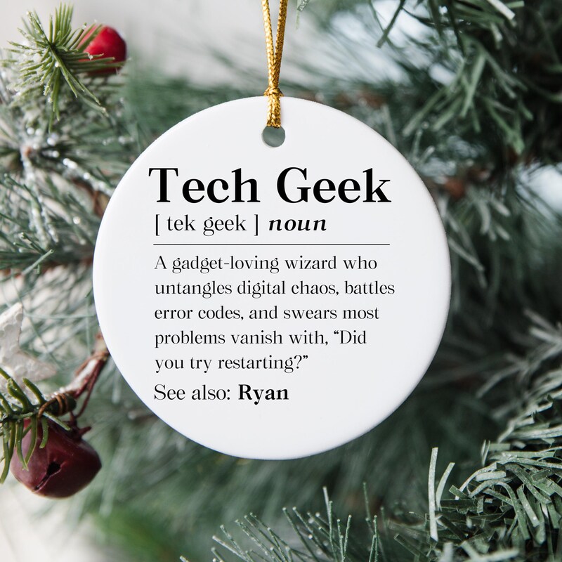 Geek Ornament - Etsy