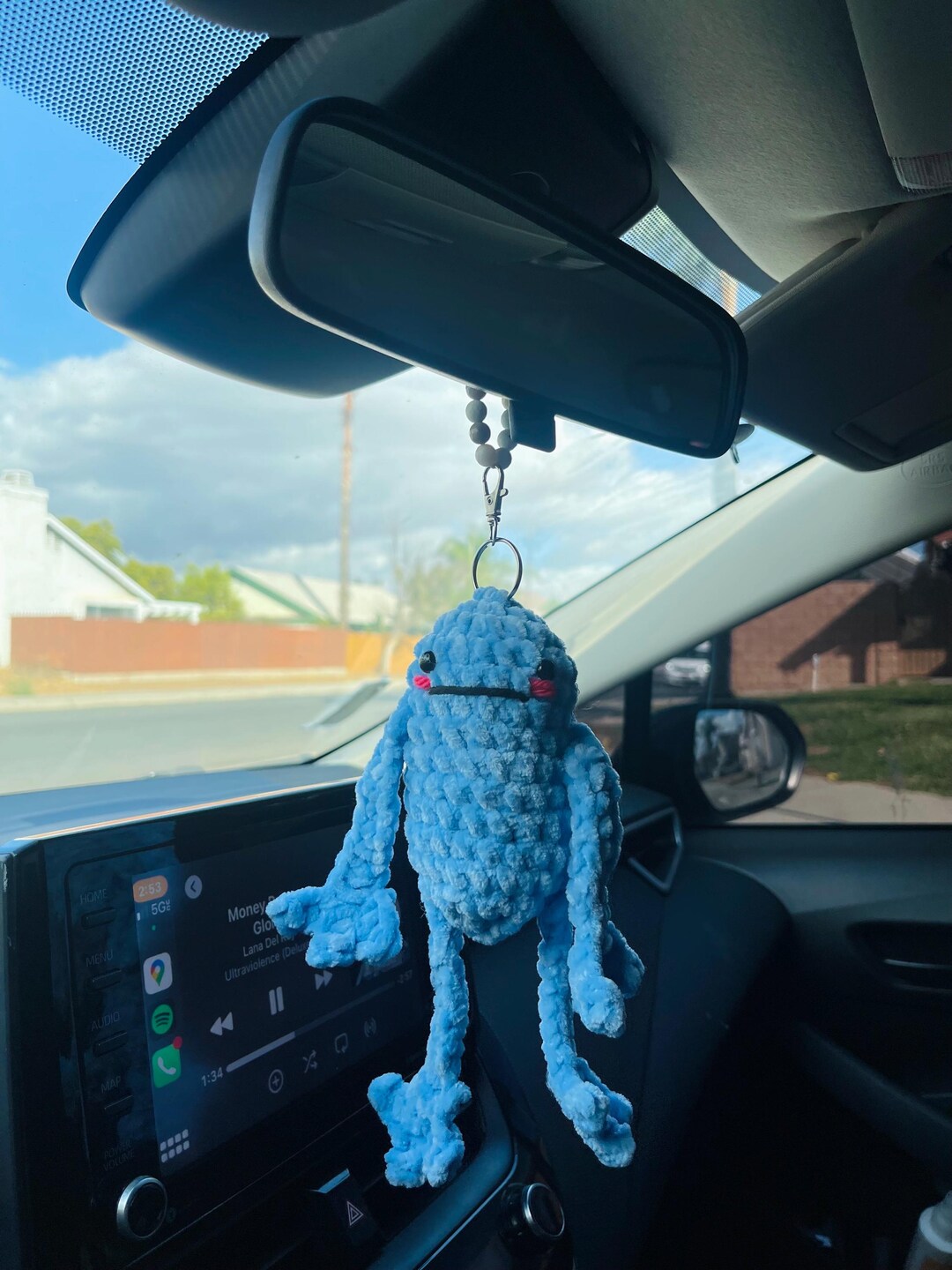 Crochet Leggy Froggy Keychain! Crochet Handmade Bestie Accessory ...