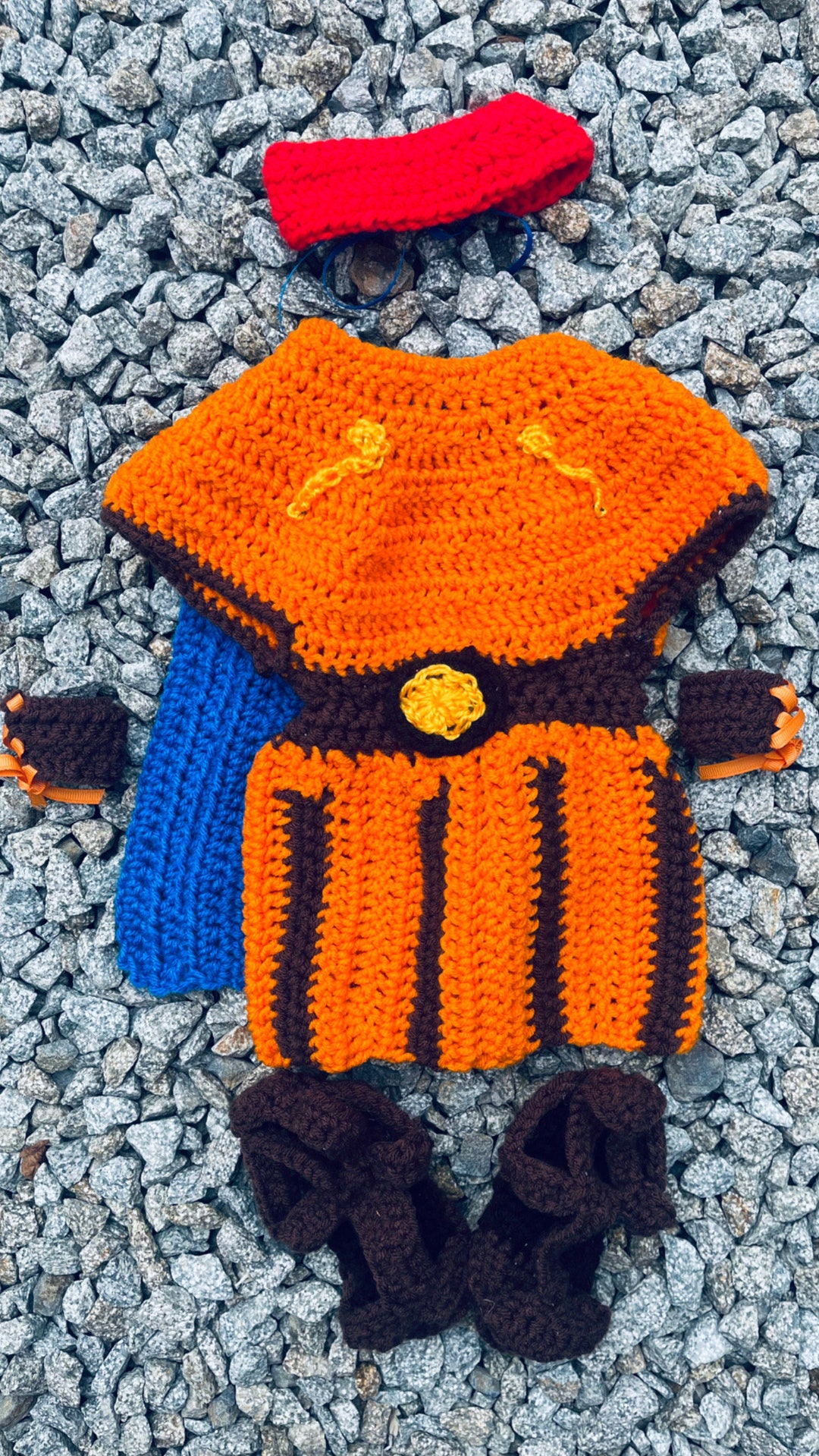Crochet Hercules Baby Set Baby Hercules Costume disney Greek God ...