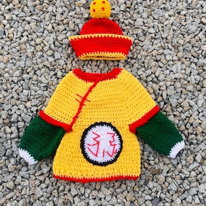 Crochet DBZ Gohan Baby Set| Infant Super Saiyan Outfit Costume | Anime ...